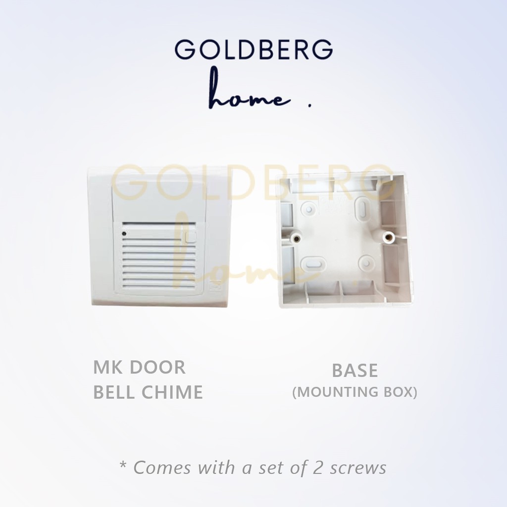 [SG Seller] MK Door Bell Chime AC DC Battery Operated S4338XWHI ...