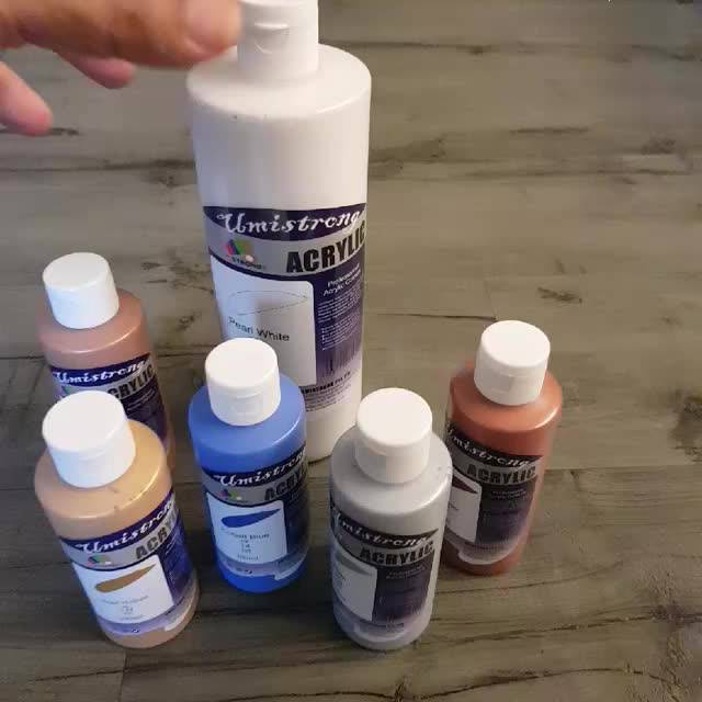 Umistrong Acrylic Paint 100ml/500ml (11-35) Acrylic Paints Water-based ...