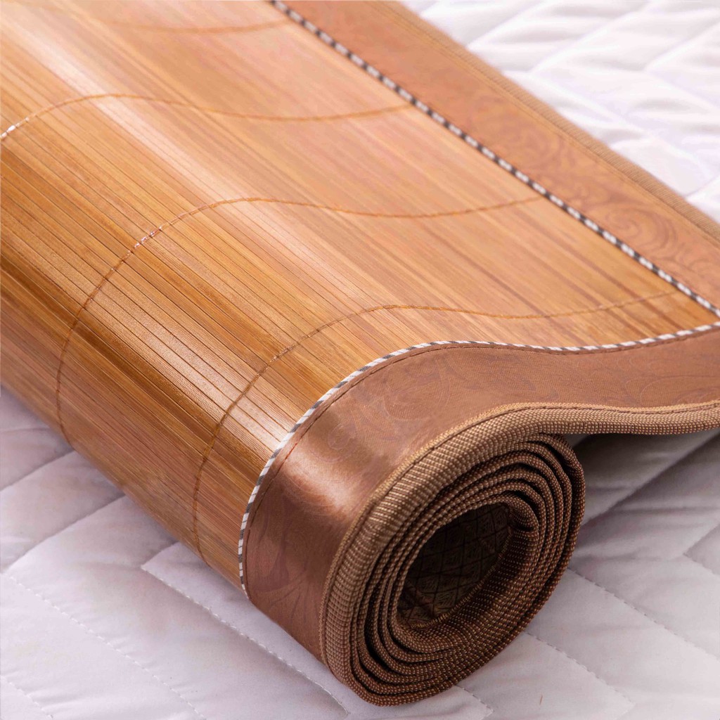 Bamboo mat straw mat single seat double seat 1.8M 1.2M 1.5M | Shopee ...