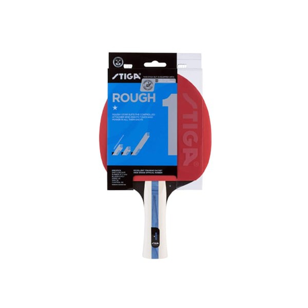 STIGA Table Tennis Bats - ROUGH ★ (Blue) | Shopee Singapore
