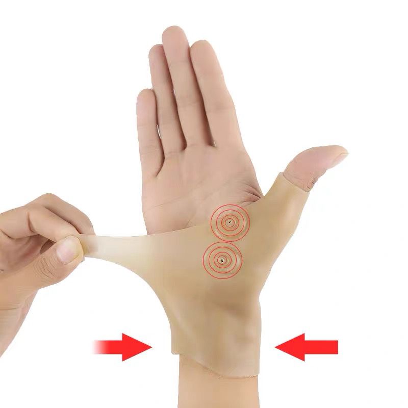 [SG Stock] Wrist and Thumb Support Magnetic Therapy Silicone Gel ...