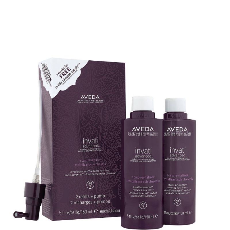 (2 Bottles Set)AVEDA Invati Scalp Revitalizer Duo(150ml*2+Pump ...