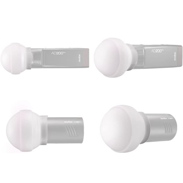 Godox AK-R22 Diffusion Dome Flash Diffuser Modifier for Godox V1C V1N ...