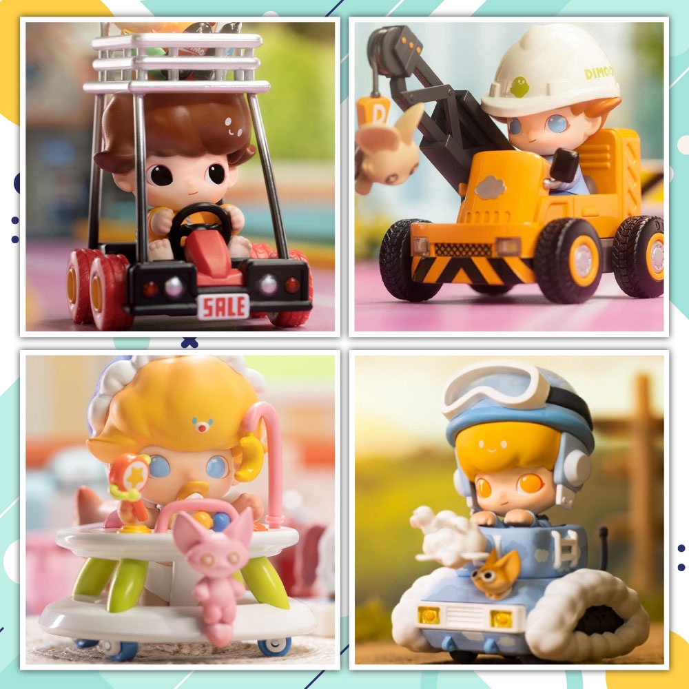 Sold Separately Blind Box Pop Mart Dimoo Where We Go Series | Shopee ...