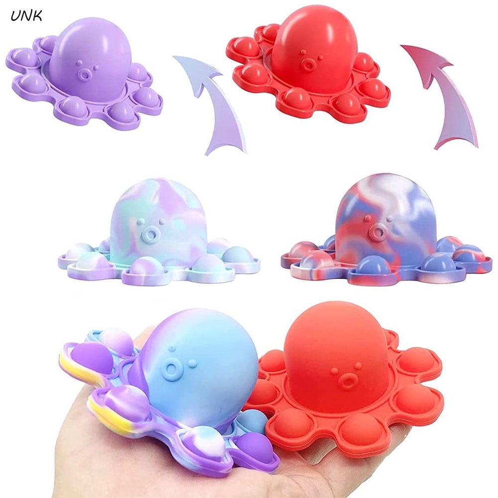 [SG READY STOCK] New Pop It reversible octopus pop-up, push bubbles ...