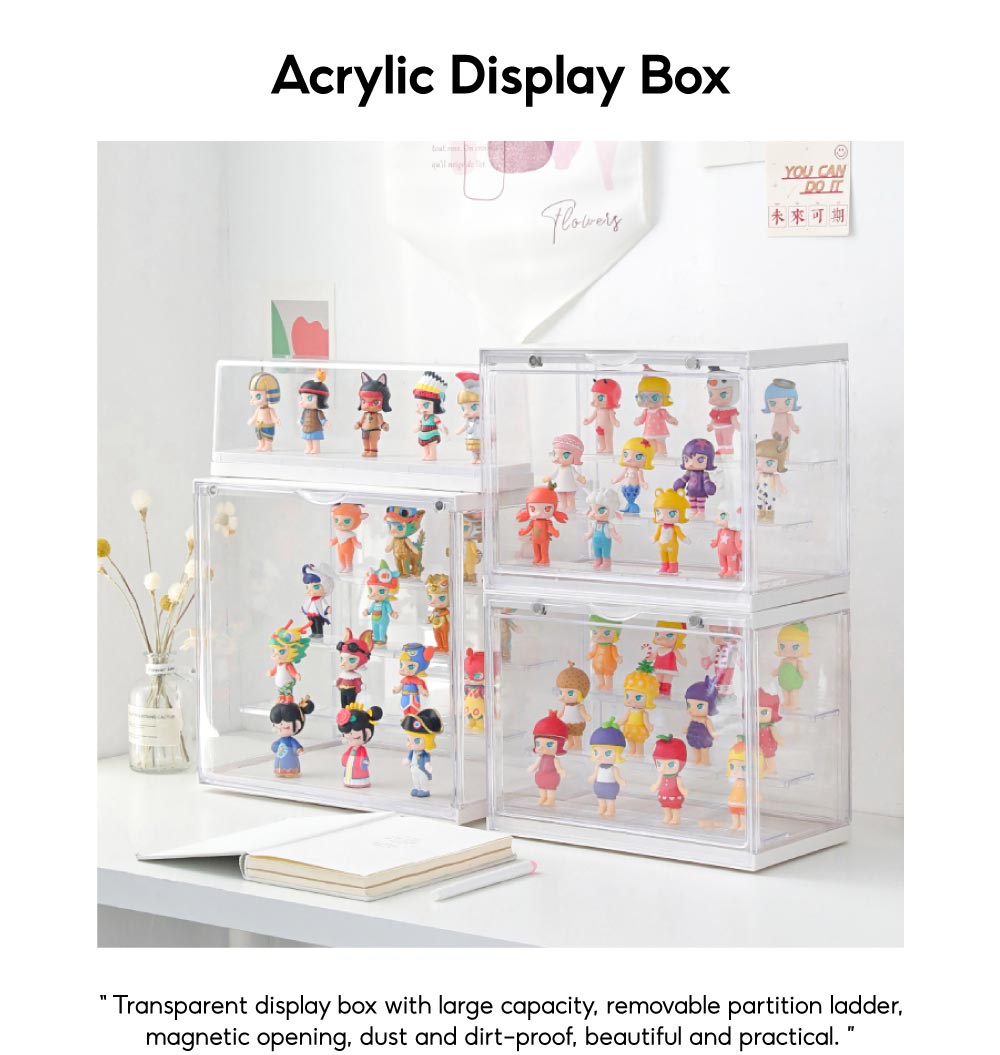 Display Box Acrylic Display Box Popmart Display Case Labubu Display ...