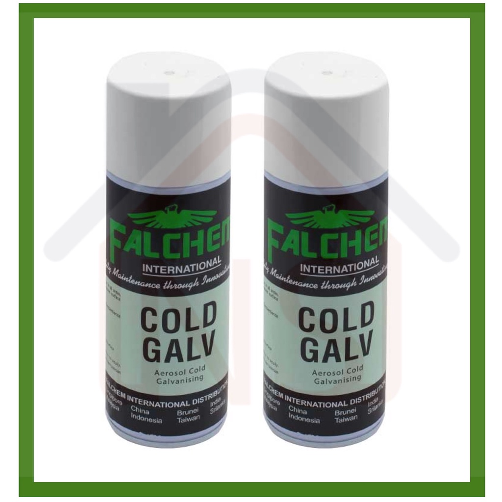 FALCHEM COLD GALV Cold Galvanizer Cold Galvanizing Spray Paint 400ml ...