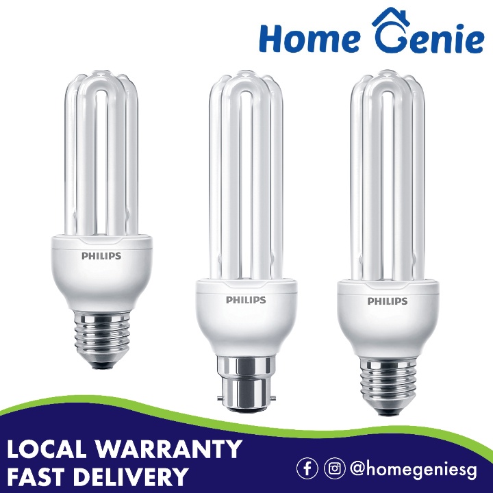 Philips Essential Energy Saving Bulb E27/B22 Base 18w/23w (Cool ...