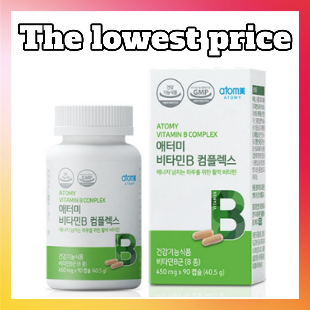 [Atomy] Vitamin B Complex 450mg x 90tablets | Shopee Singapore