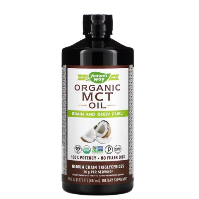 Nature's Way - Organic MCT Oil, 30 fl oz (887 ml) | Shopee Singapore