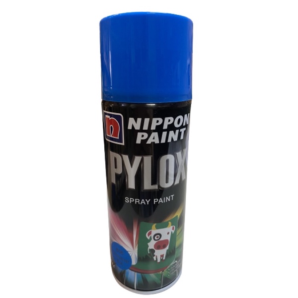 Nippon Paint Spray Paint Pylox 606 Fluorescent Blue | Shopee Singapore