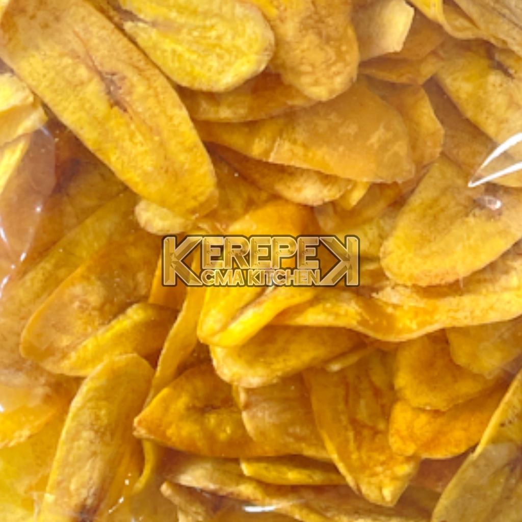 Slanted Horn Banana Chips 400G (CMA Kitchen Chips) | Shopee Singapore