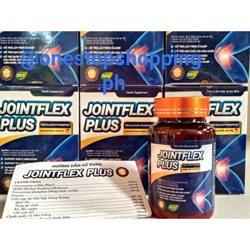 JOINTFLEX PLUS 30 Capsules/bottle ( Support Bones,joints and muscles ...