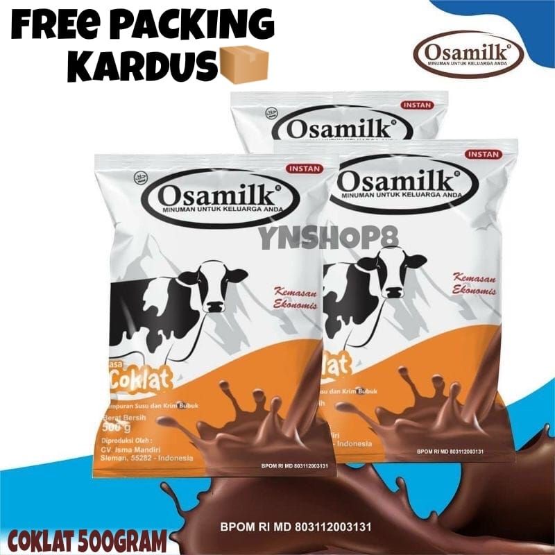 Viral/milk Osamilk Fattening 500Gram Chocolate Flavor | Shopee Singapore