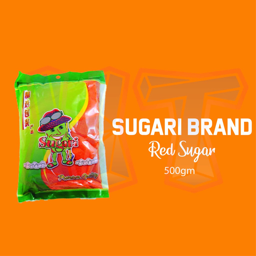 500gm Sugari Brand Red Sugar | Shopee Singapore