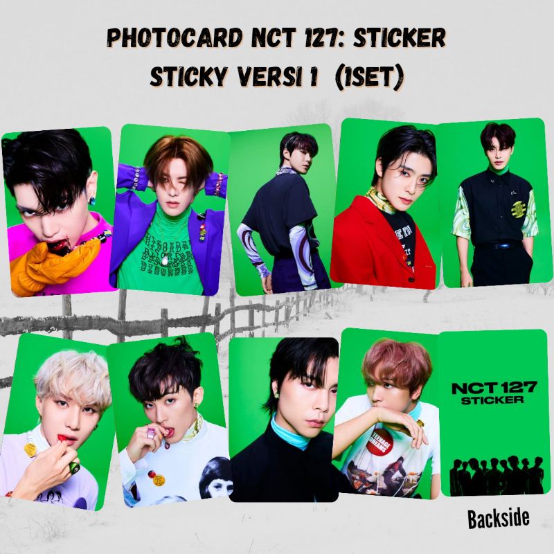Photocard NCT 127: STICKER (1set) | Shopee Singapore
