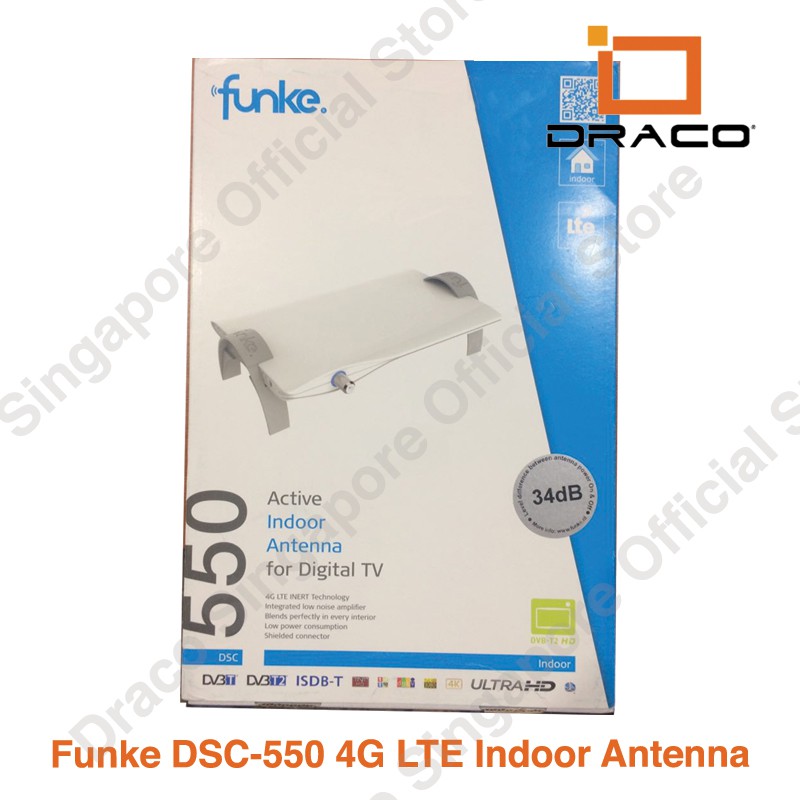 Funke DSC 550 Digital TV Antenna | Shopee Singapore