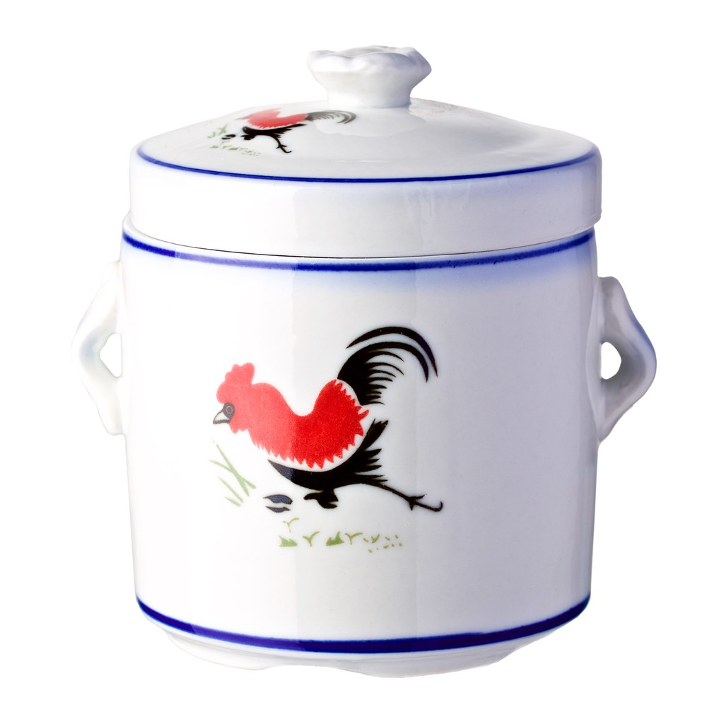 瓷雅 Ciya Rooster Porcelain Steam Pot (2 set) | Shopee Singapore