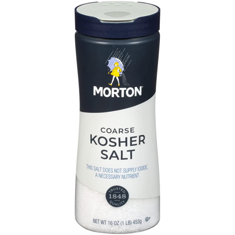 Iodine-FREE KOSHER Salt Morton Coarse Salt, 453g (16oz) | Shopee Singapore