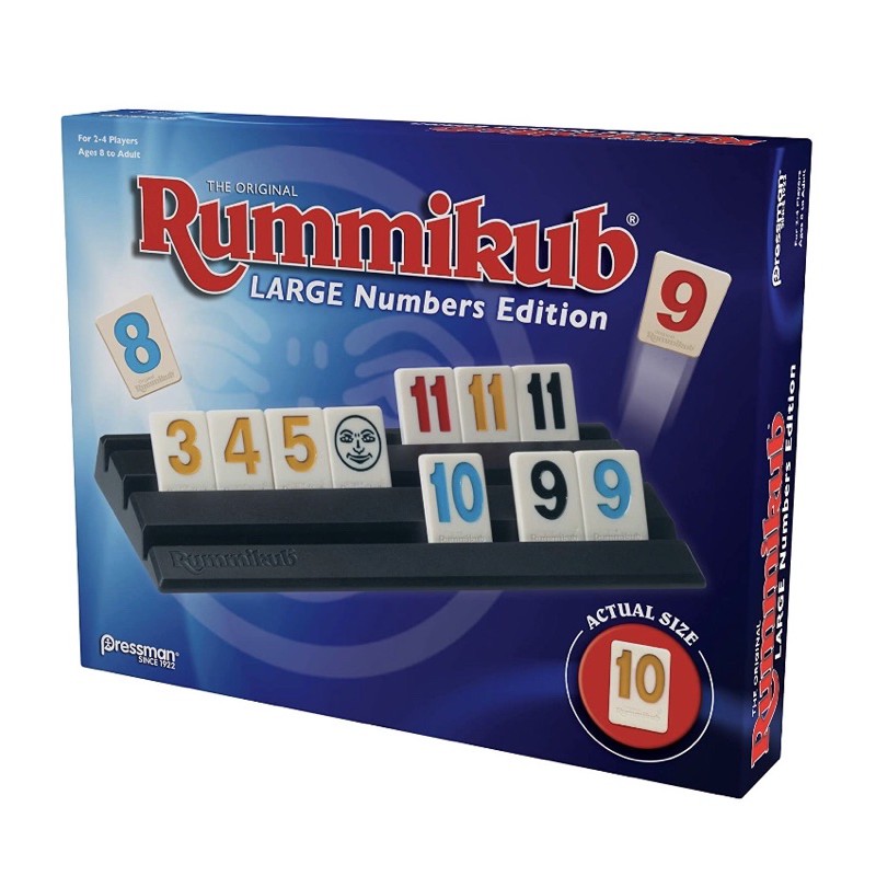 💥The Original Rummikub Large Numbers edition: available in 2 packaging ...