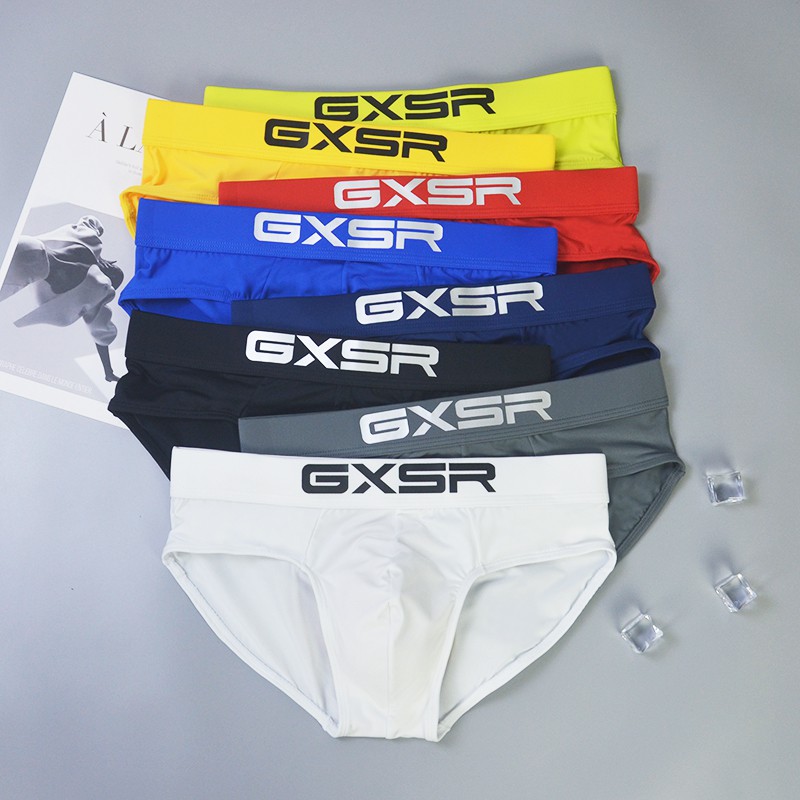 Men's briefs milk silk stretch pouch close-fitting comfort GXSR ...