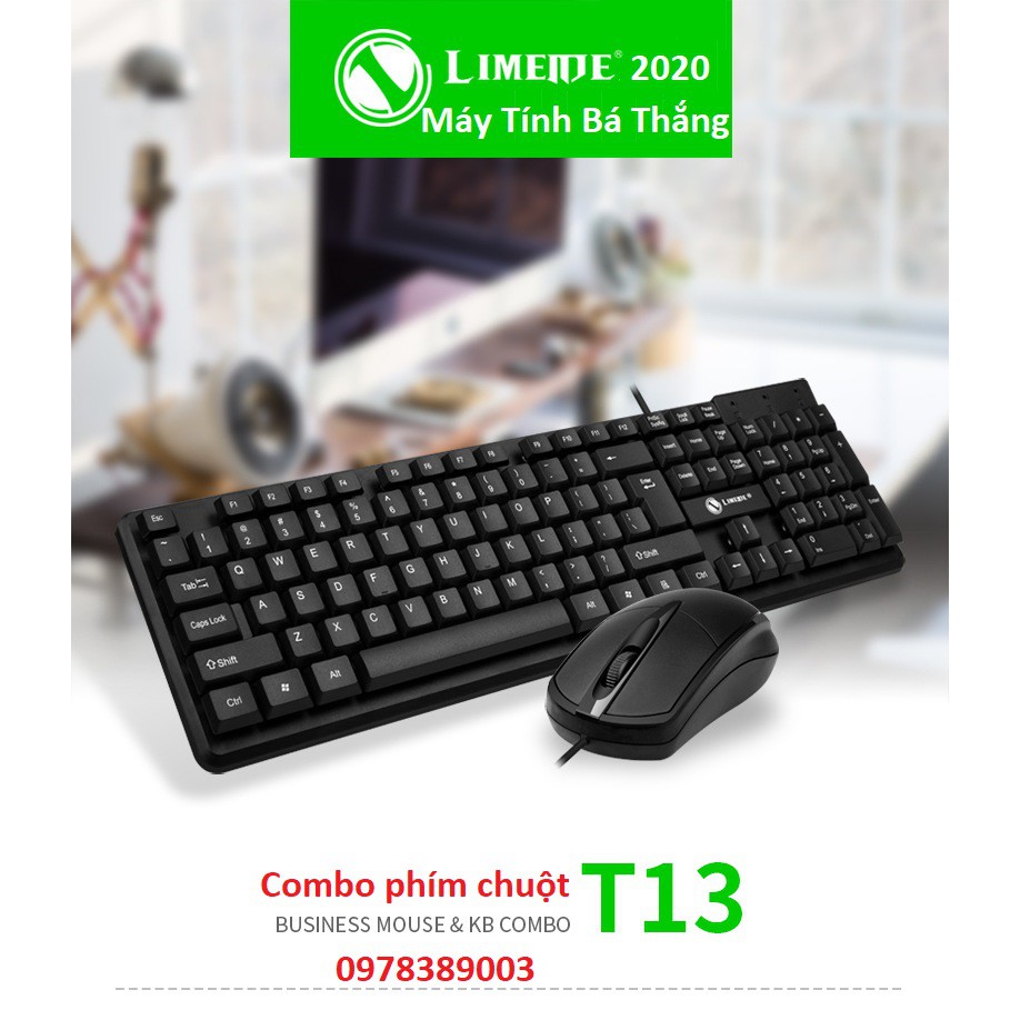 High quality wired Limeme T13 mechanical keyboard and mouse set ...