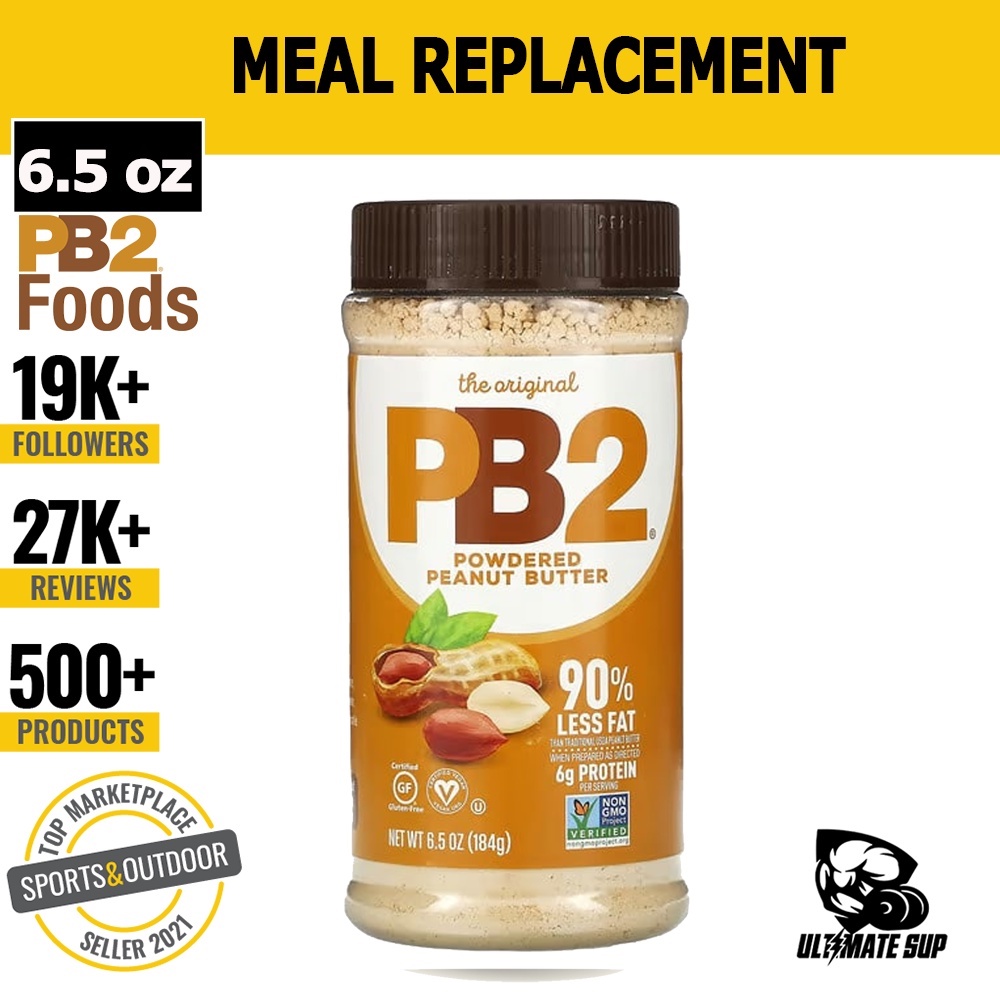 PB2 Foods, The Original PB2, Powdered Peanut Butter, Original, 6.5 oz ...