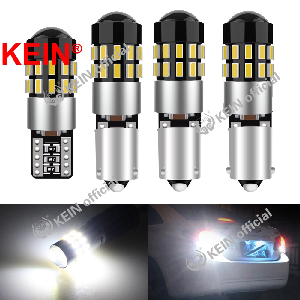 KEIN 2PCS 30SMD with Lens T10 Led W5W BA9S BAX9S BAY9S T4W H6W 3014 194 168 Car Parking Dome ...