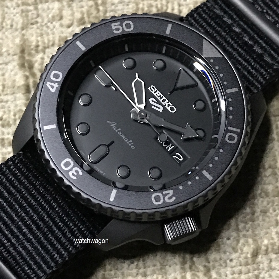 [Watchwagon] Seiko 5 SRPD79K1 Japan Movement Stealth Automatic Gents ...