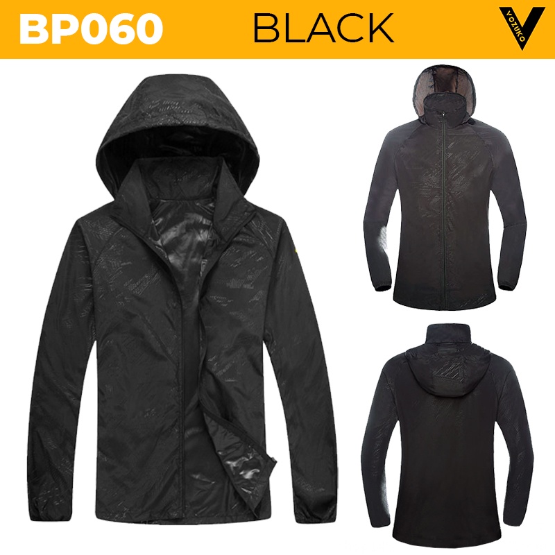 [SG SELLER] Waterproof Foldable Windbreaker Anti-UV Raincoat Jacket ...