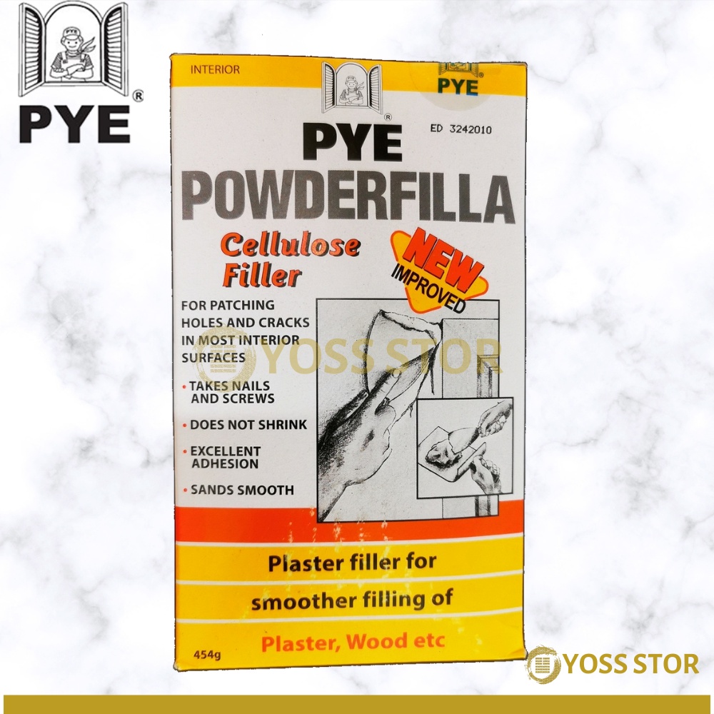 YOSS PYE Powder Filla All Purpose Putty Filler (454g) | Shopee Singapore
