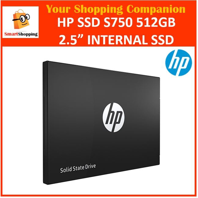 HP Internal Solid State Drive 512GB S750 2.5" SSD 3 Years Sg Warranty ...