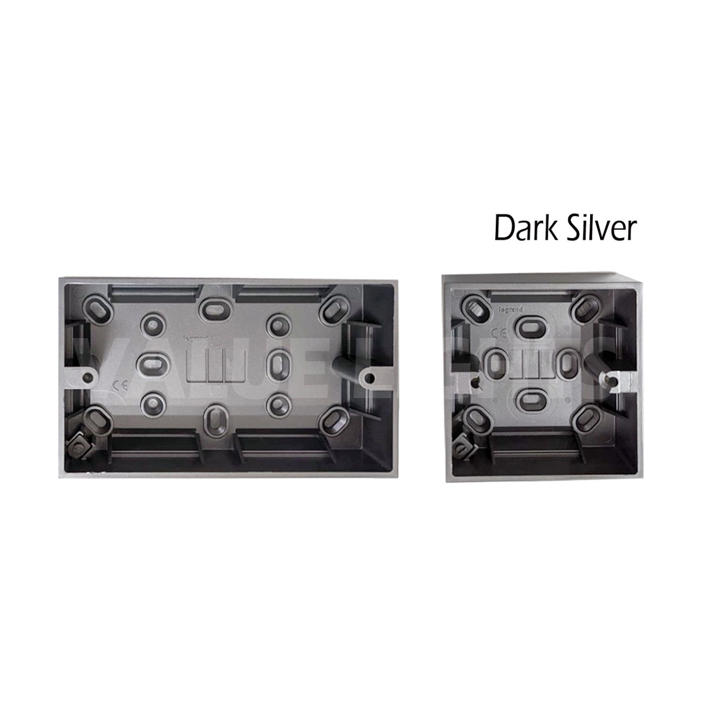 Legrand Mallia Senses Galion Compatible Surface Mounting Box Switch ...