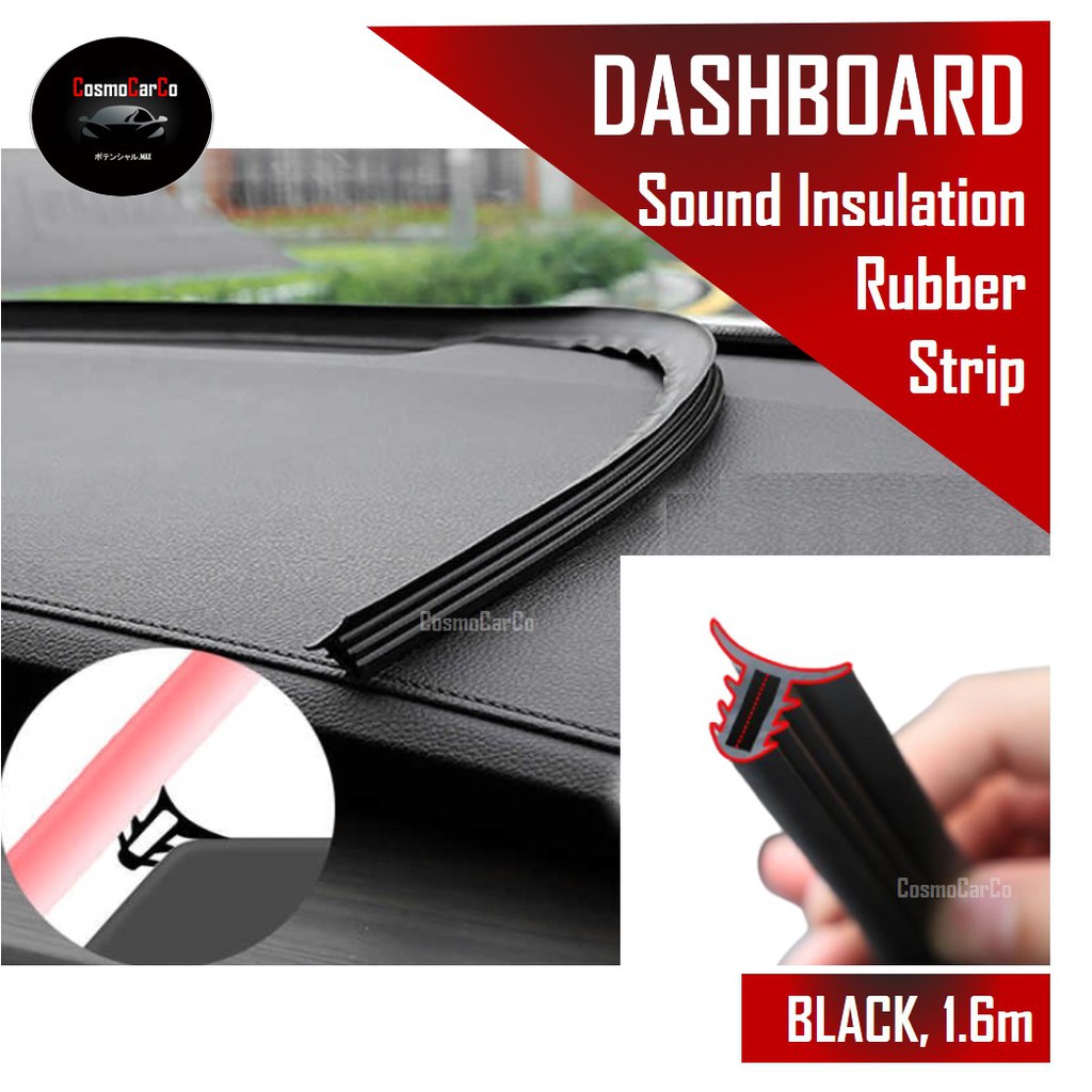 🔥SG SELLER🔥 Car Sound Insulation Strip Dashboard Noise Dust Proof ...