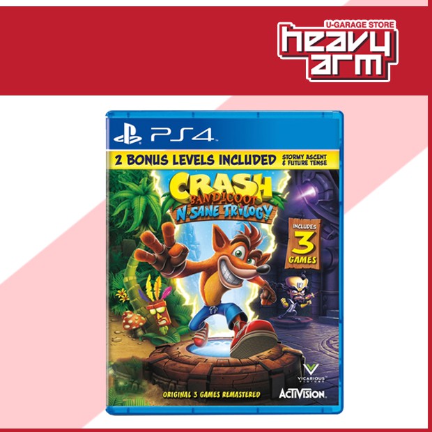 PS4 Crash Bandicoot N.Sane Trilogy | Crash Bandicoot Insane Trilogy ...