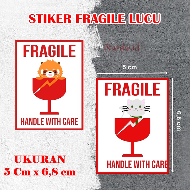 Fragile Sticker, fragile Sticker, send safety, glossy handle with care ...