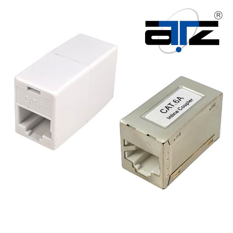 ATZ (Cat 6 / Cat 6a) RJ45 Inline Coupler, RJ45 Coupler, Cat 6 Coupler ...