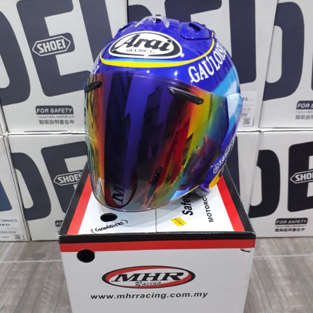 VISOR MHR RAM3 ( TITAN PURPLE) VISOR ONLY | Shopee Singapore