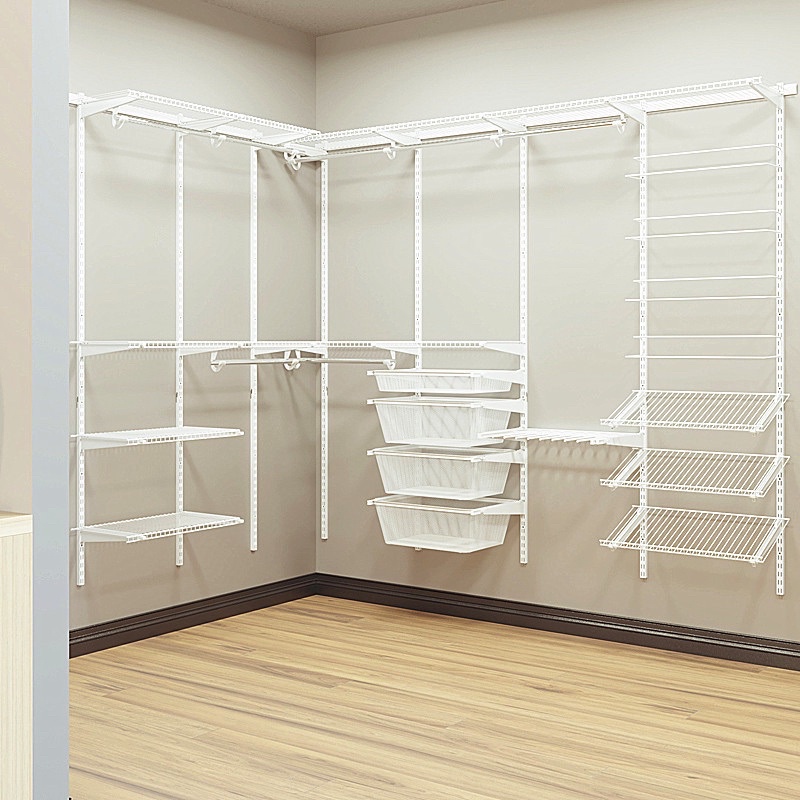 Wardrobe Shelf Rack Walk in Wardrobe DIY Wardrobe Steel Wardrobe Metal ...