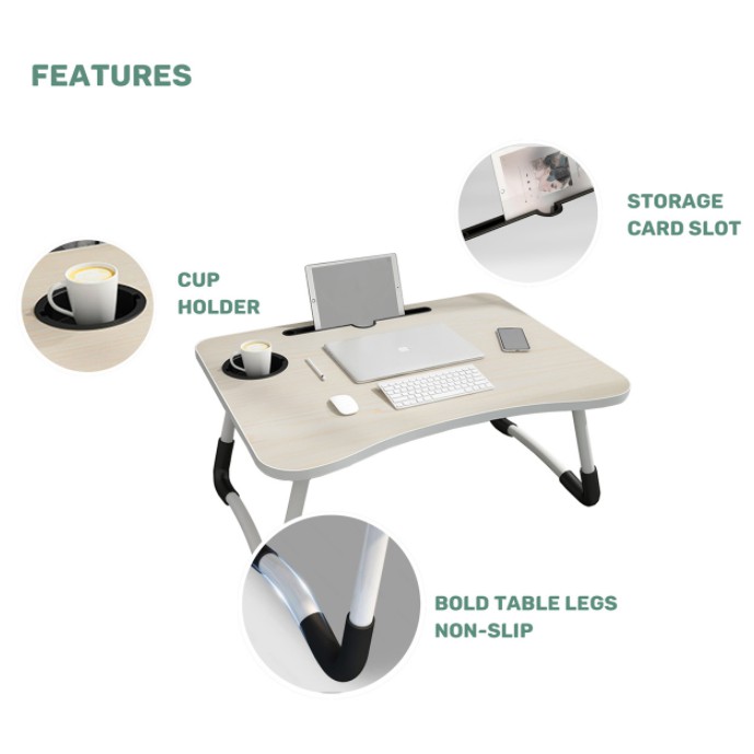 (JIJI SG) MANZO Laptop Table Stand Space Saving / Foldable / Laptop ...