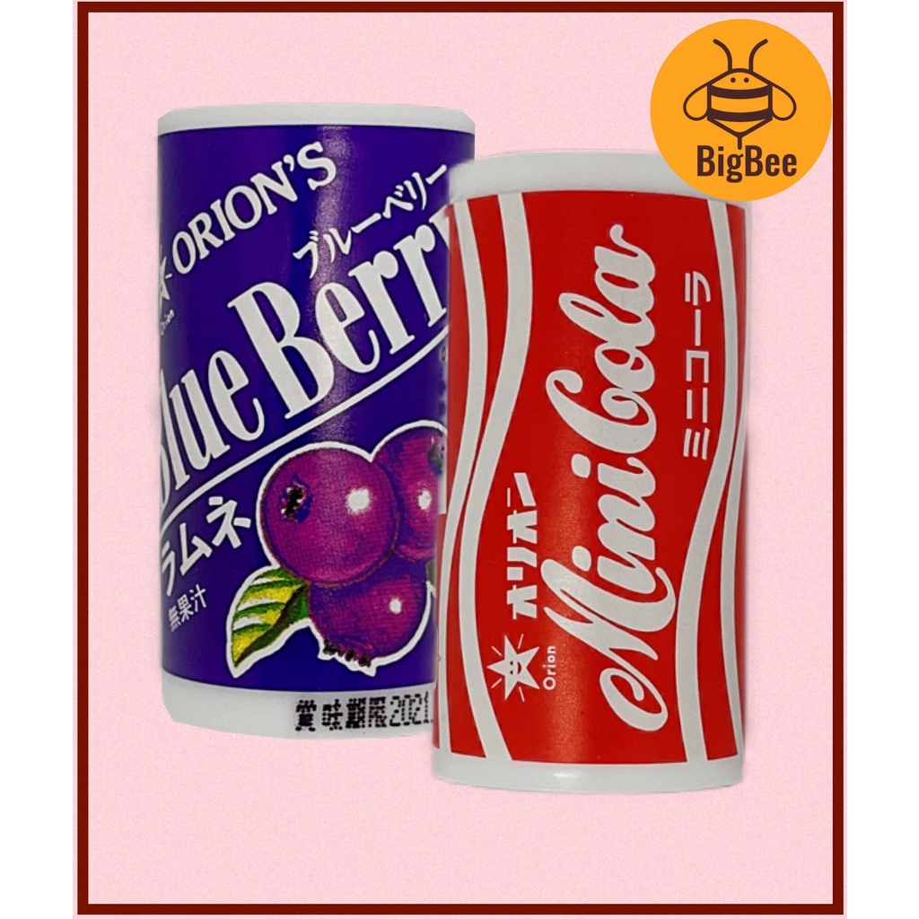 Orion Mini Candy Blueberry / Cola - 9g x 4 mini bottles | Shopee Singapore