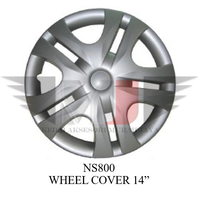 NS-800 14 Inch ABS Universal High Quality Luxurious Silver Wheel Cover ...
