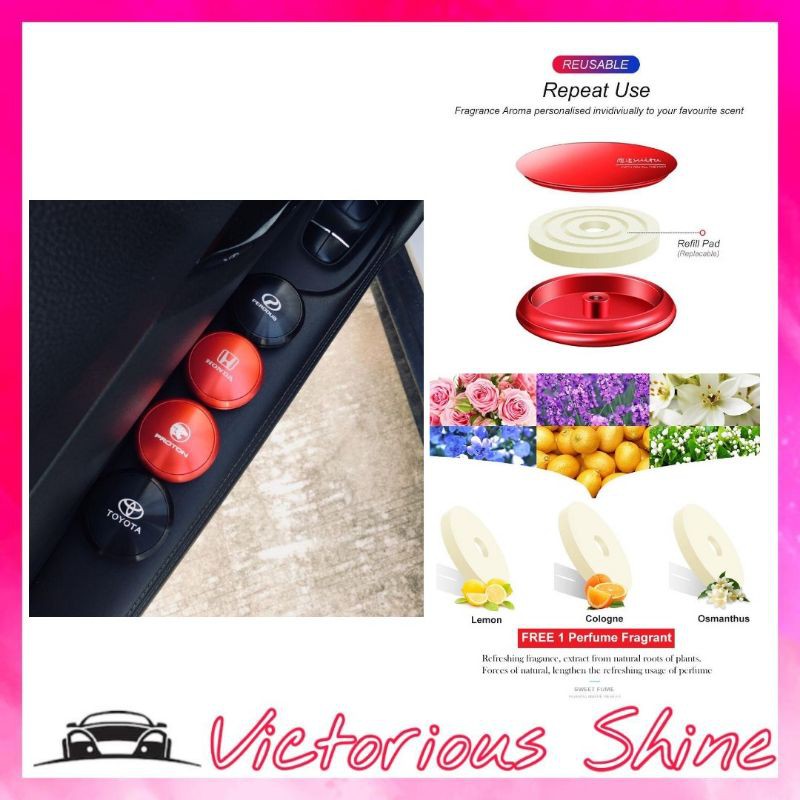 Car Perfume Air Freshener Pewangi Kereta PERODUA PROTON TOYOTA HONDA ...