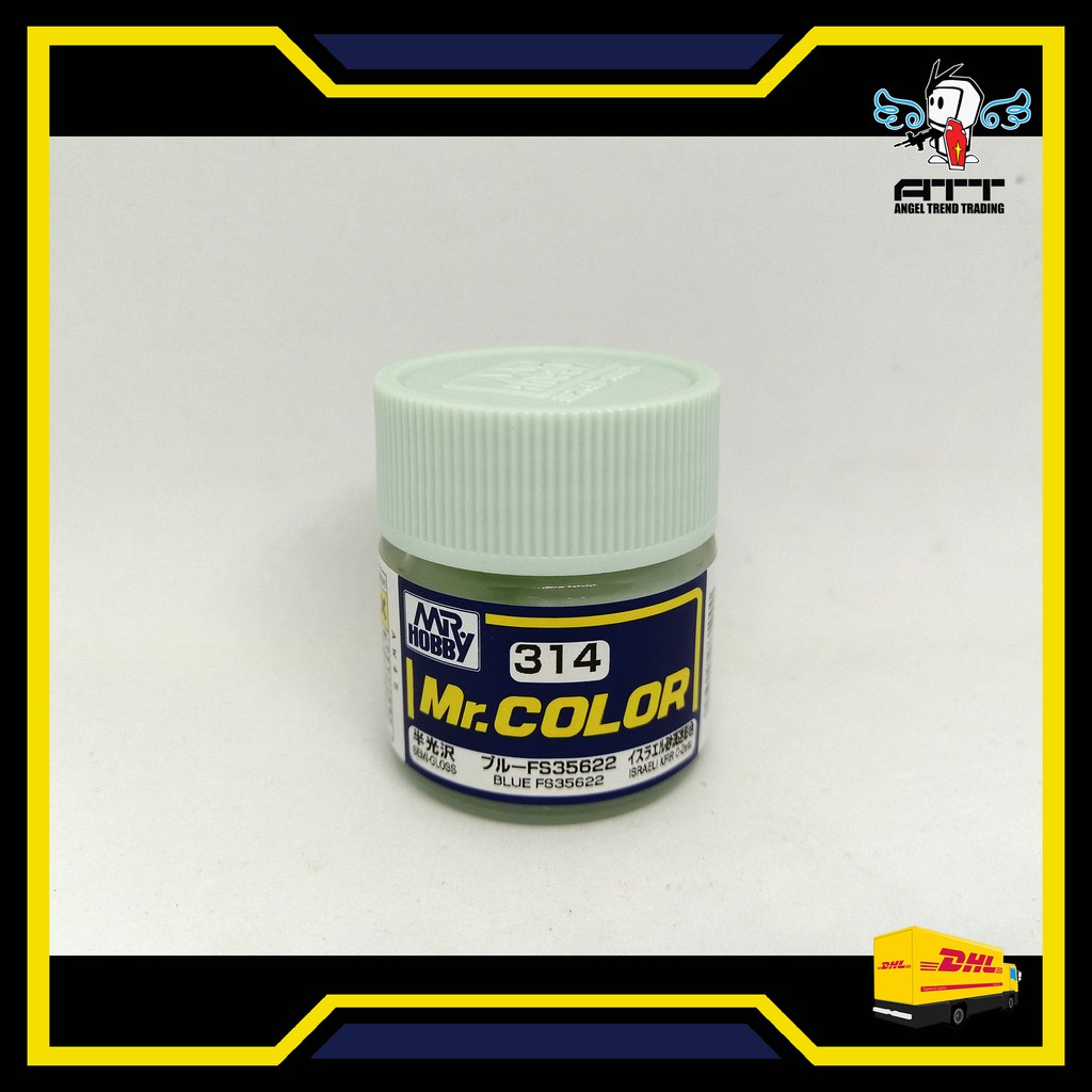 MR.COLOR 314 BLUE FS35622 10ML (Gunpla Gundam Paint Model Kit Tools ...
