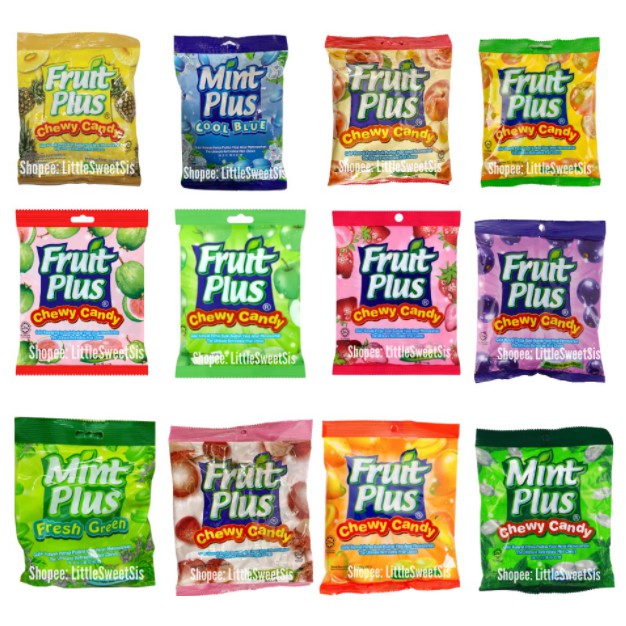 FRUIT PLUS CHEWY CANDY/MINT PLUS CHEWY CANDY 150g | Shopee Singapore