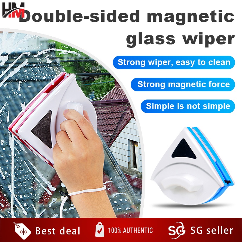 【SG STOCK】Magnetic Window Cleaner / Double-sided Magnetic Window Glass ...