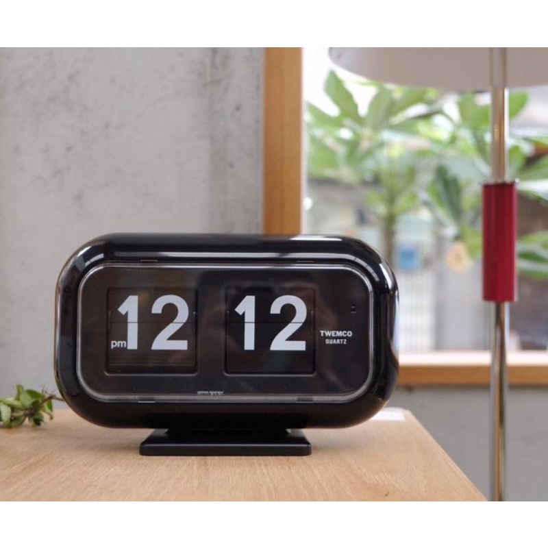 Twemco digital quartz wall and table clock QT35 Black | Shopee Singapore