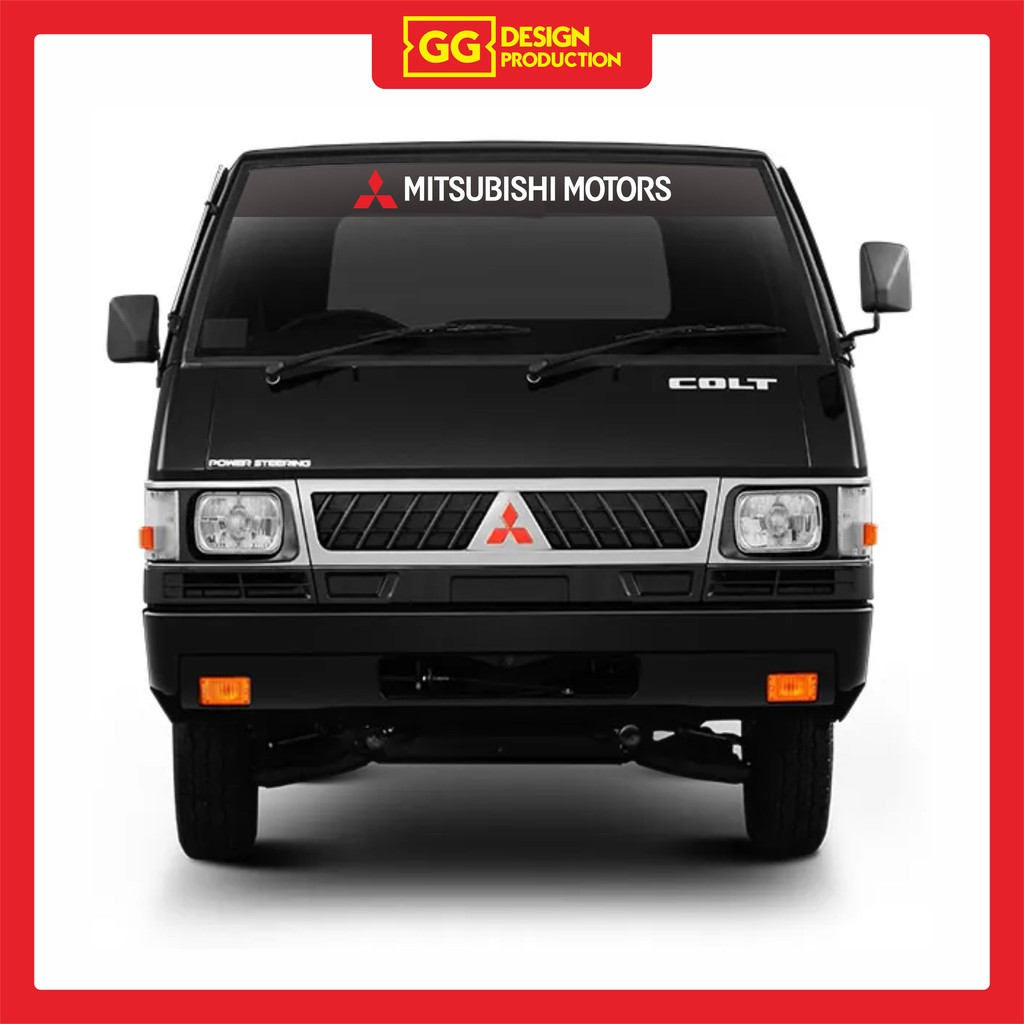 Mitsubishi motorbike l300 car cutting sticker with mitsubishi motorbike ...