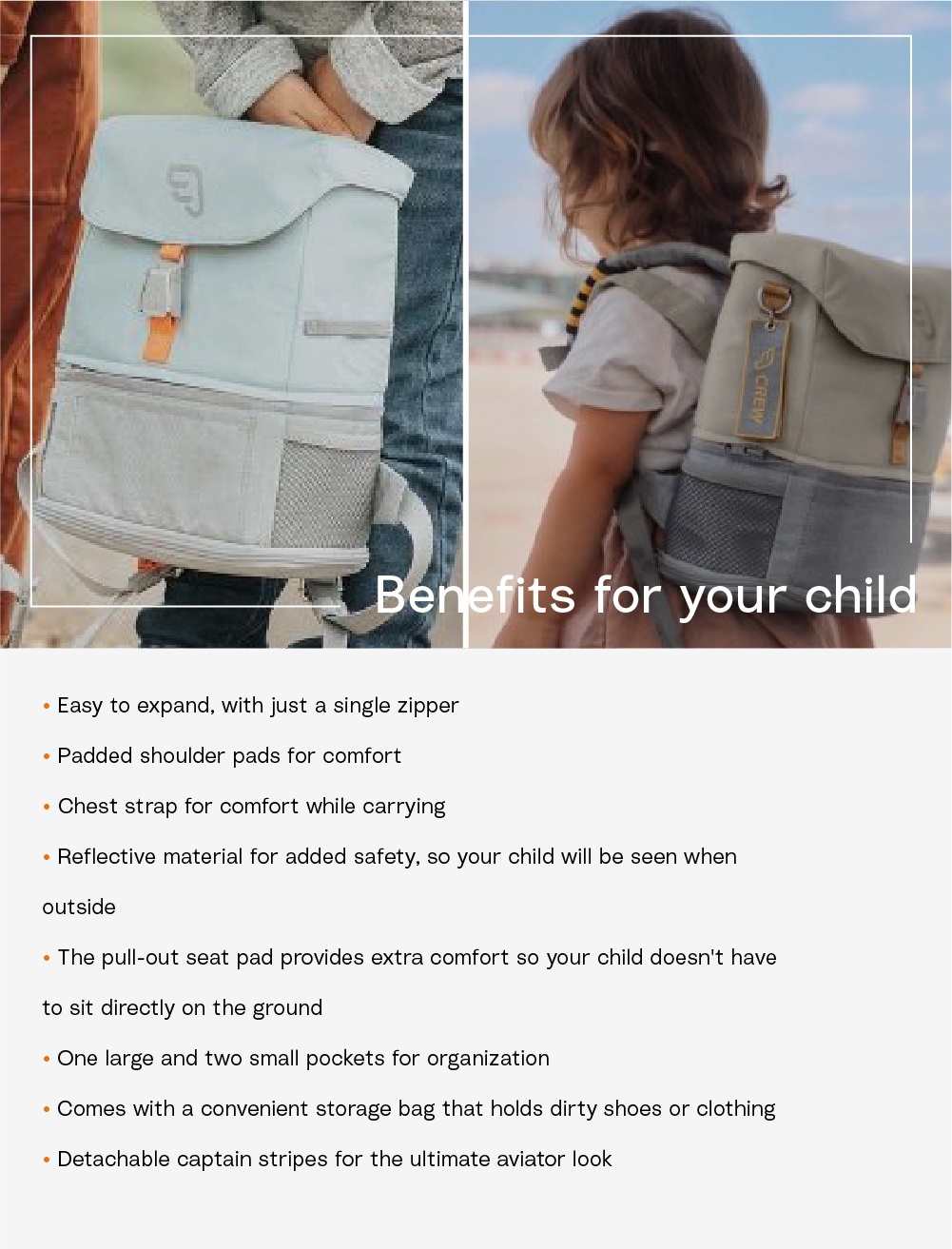 STOKKE JetKids by Stokke Crew Backpack - Kids Backpack | Shopee Singapore