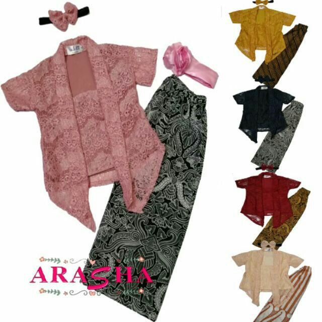 KEBAYA KIDS KLASIK SALOMA RAYA 2023 | Shopee Singapore